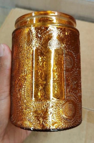 Colour Glass Jar with Lids – Wholesale Candela Supplies