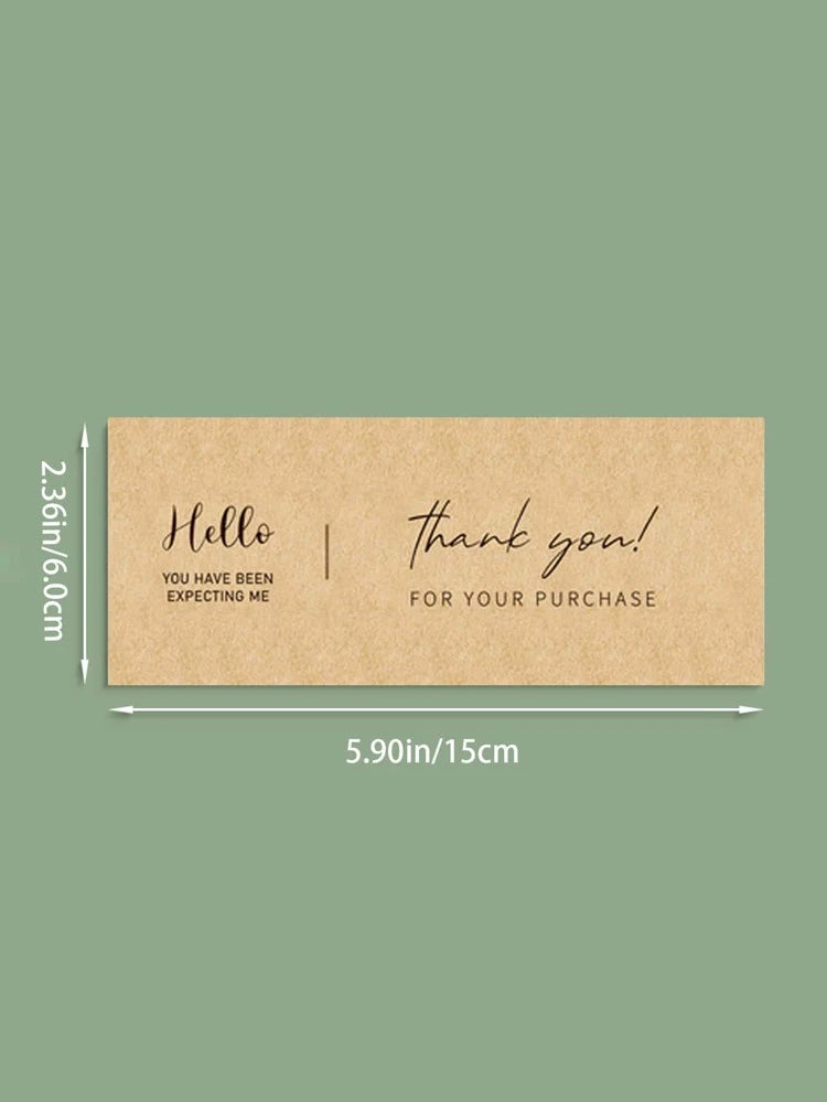 Hello, Thank you stickers – Wholesale Candela Supplies